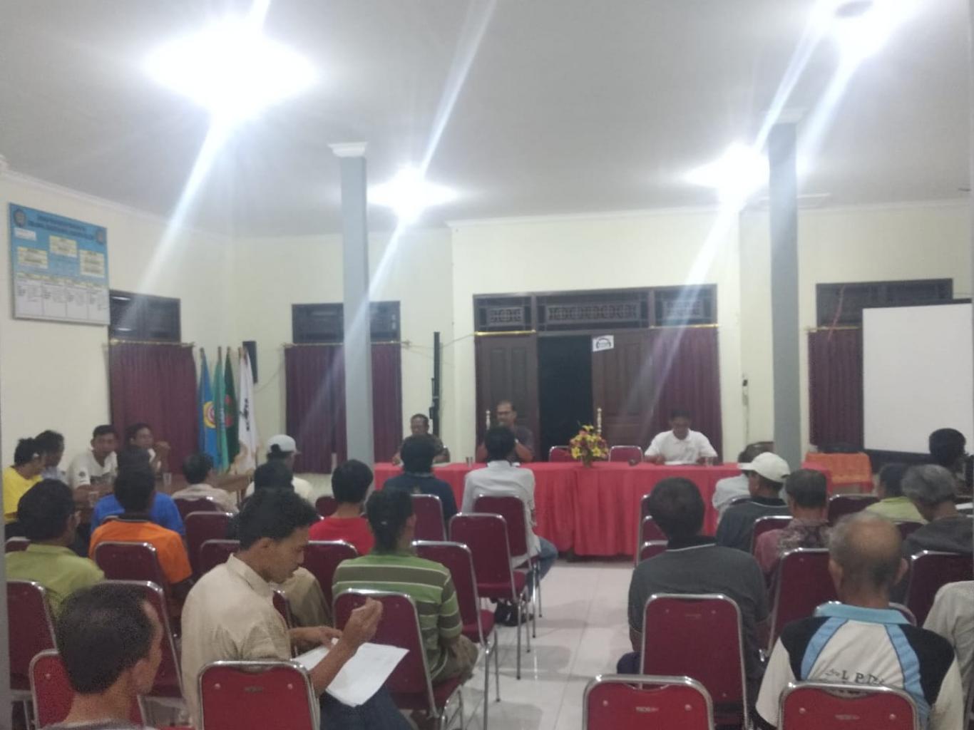 MUSDES ( Musyawarah Desa ) Tentang Rastra Tahun 2019 - Website Desa Sawan