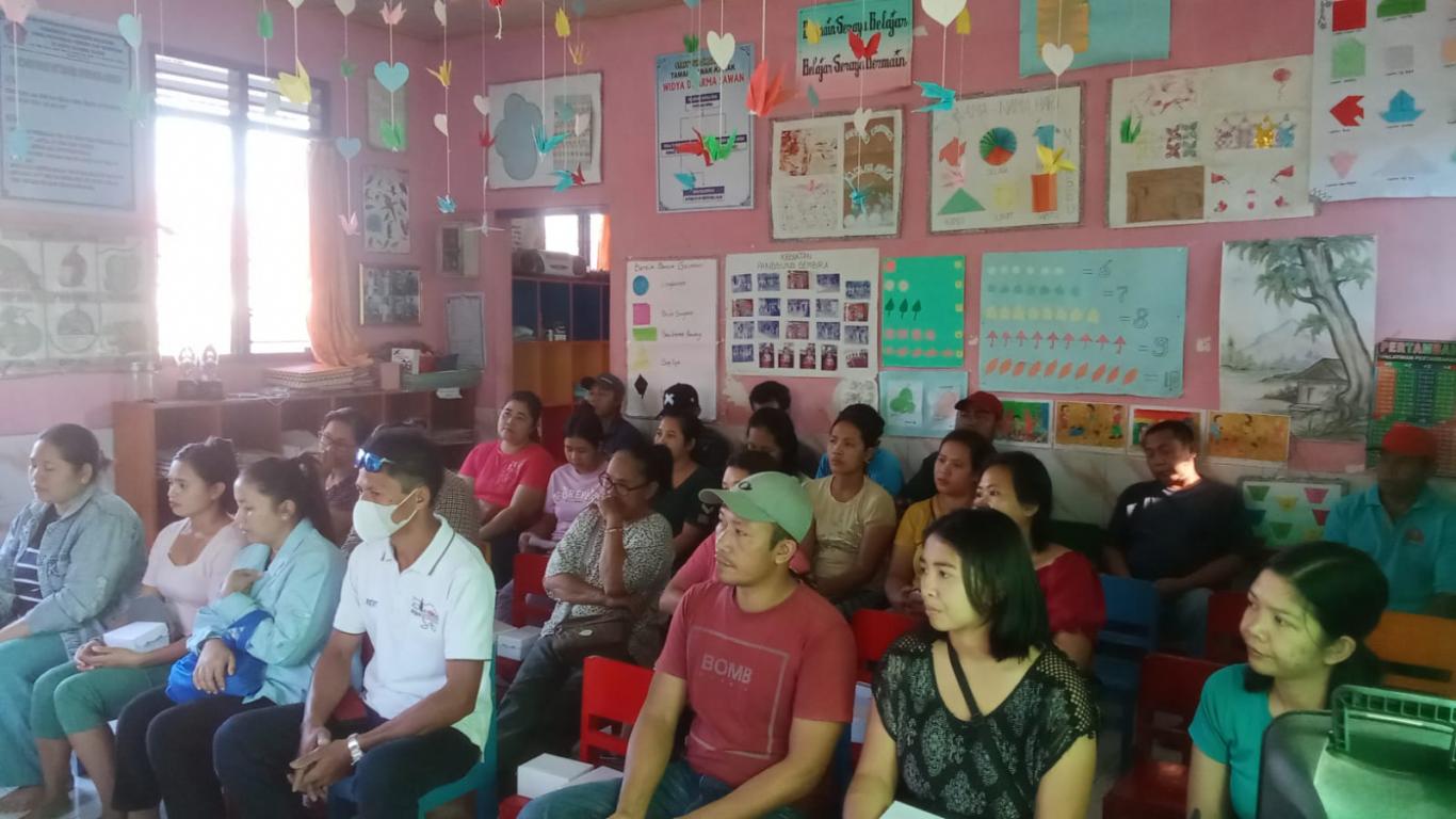 RAPAT ORANG TUA/WALI MURID TK WIDYA DHARMA - Website Desa Sawan